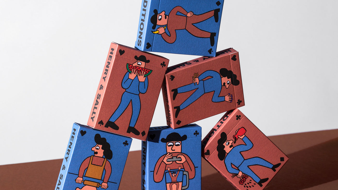 Henry & Sally Playing Cards