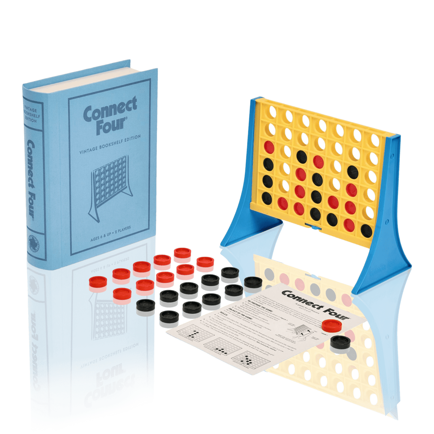 Connect Four Vintage Bookshelf Edition