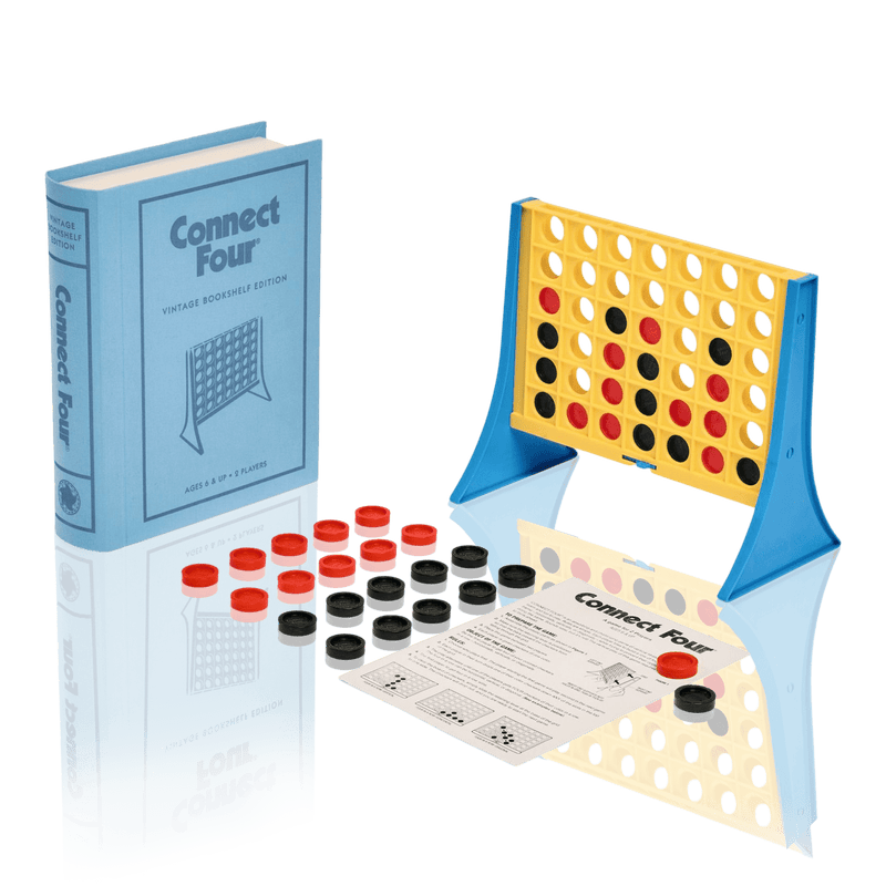 Connect Four Vintage Bookshelf Edition