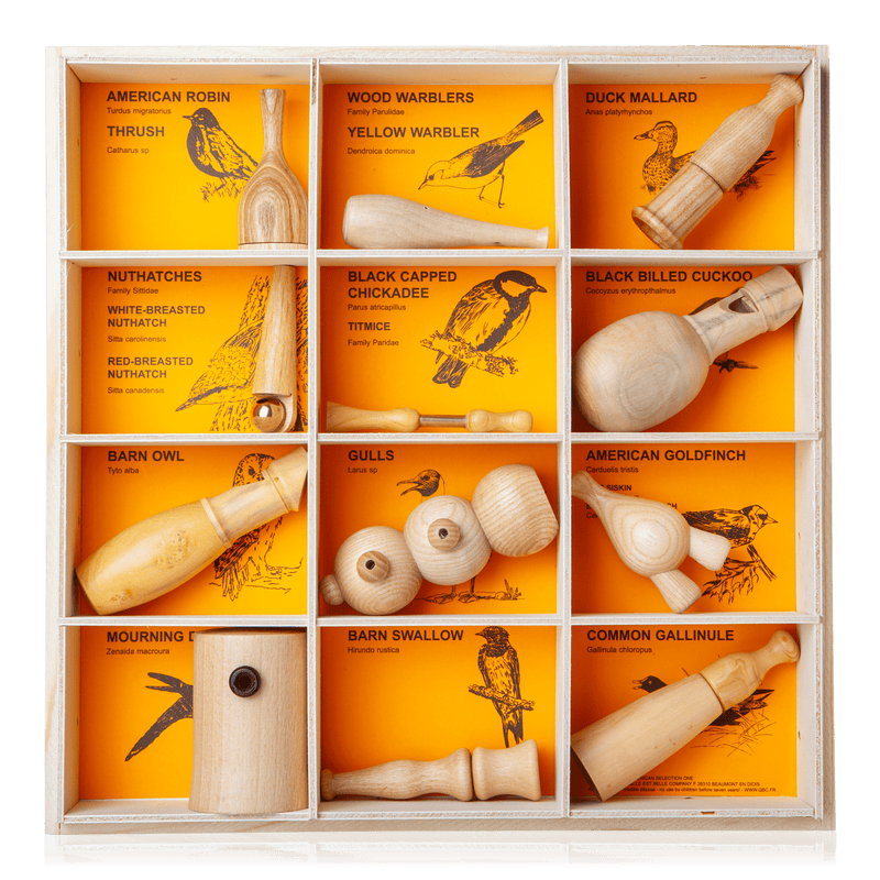 Deluxe American Bird Calls Set