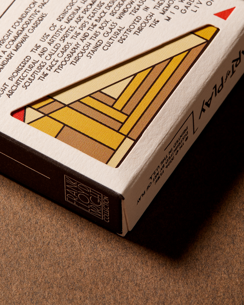 Frank Lloyd Wright's Midway Gardens Playing Cards