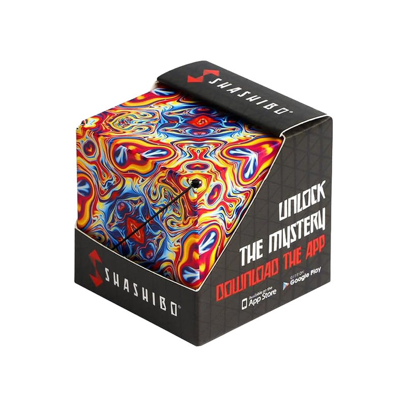 Shashibo Cube - Shape-shifting sculpture toy.