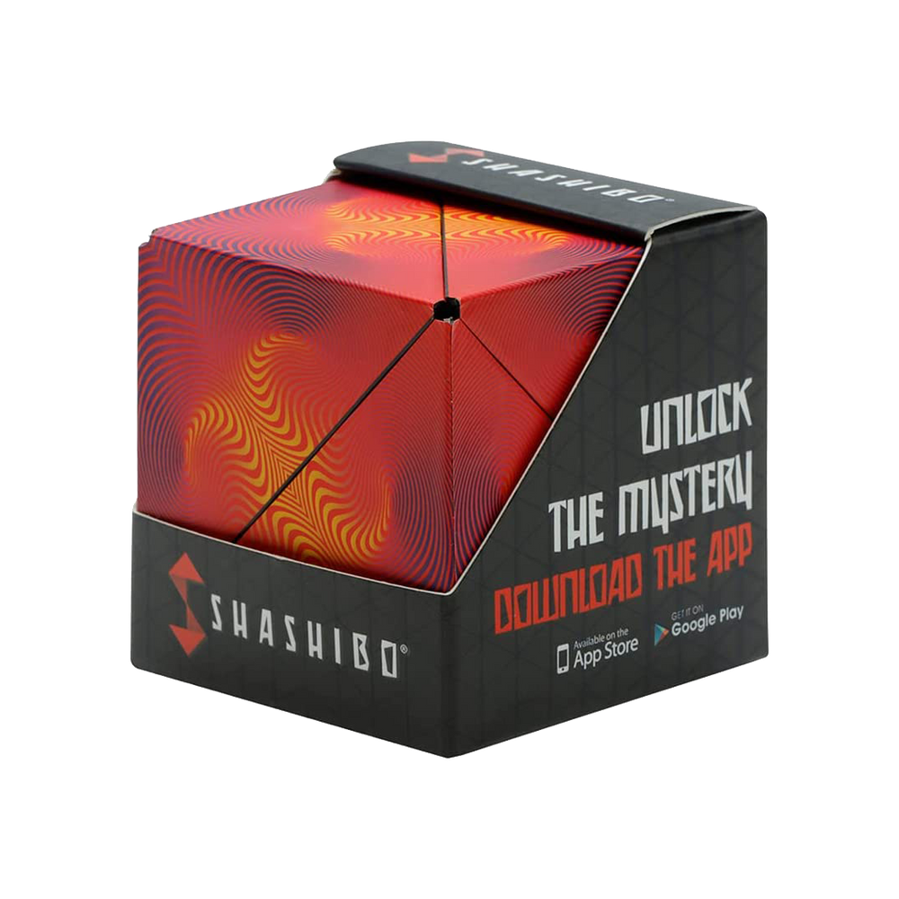Shashibo Cube - Shape-shifting sculpture toy.