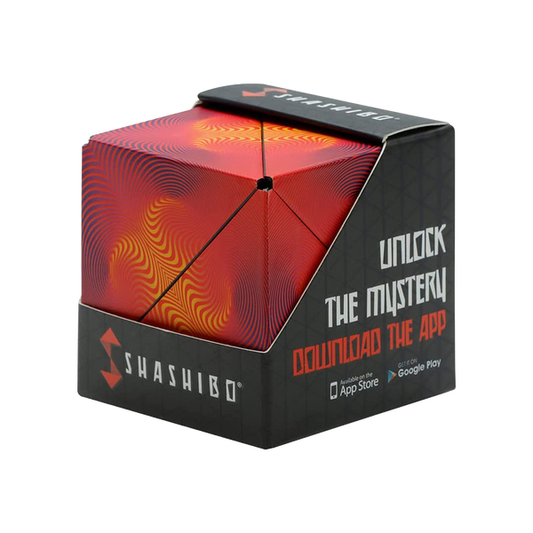 Shashibo Cube - Shape-shifting sculpture toy.