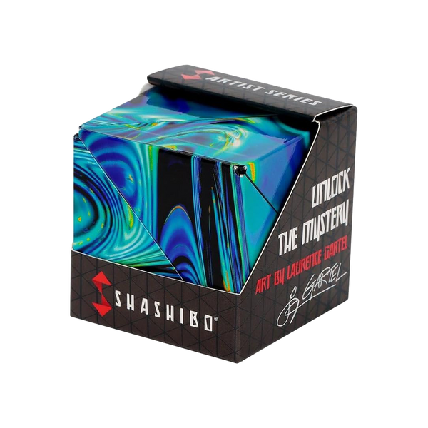 Shashibo Cube - Shape-shifting sculpture toy.