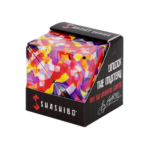 Shashibo Cube - Shape-shifting sculpture toy.