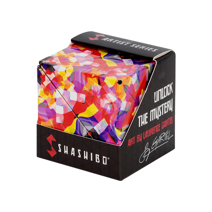 Shashibo Cube - Shape-shifting sculpture toy.
