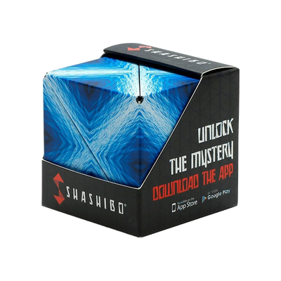 Shashibo Cube - Shape-shifting sculpture toy.