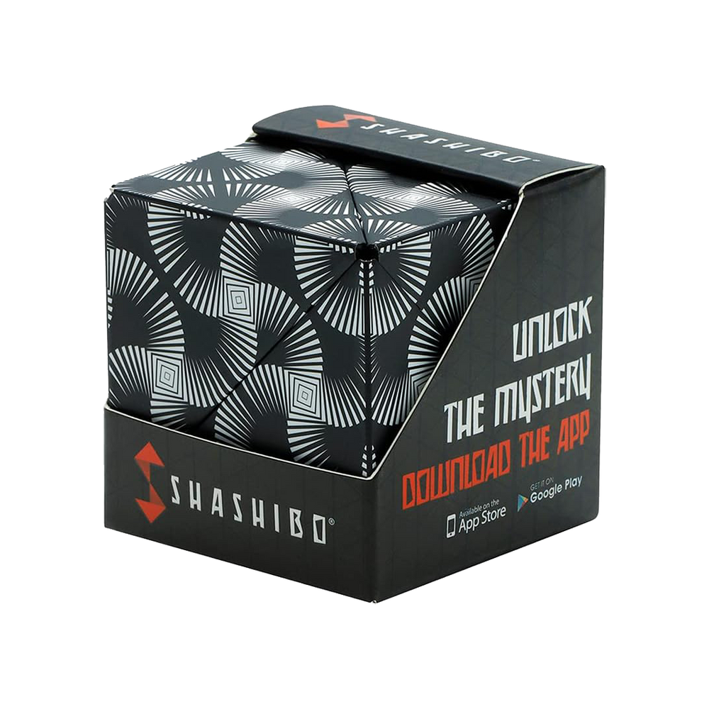 Shashibo Cube - Shape-shifting sculpture toy.