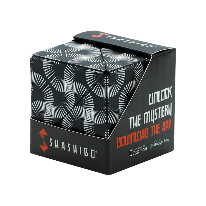 Shashibo Cube - Shape-shifting sculpture toy.