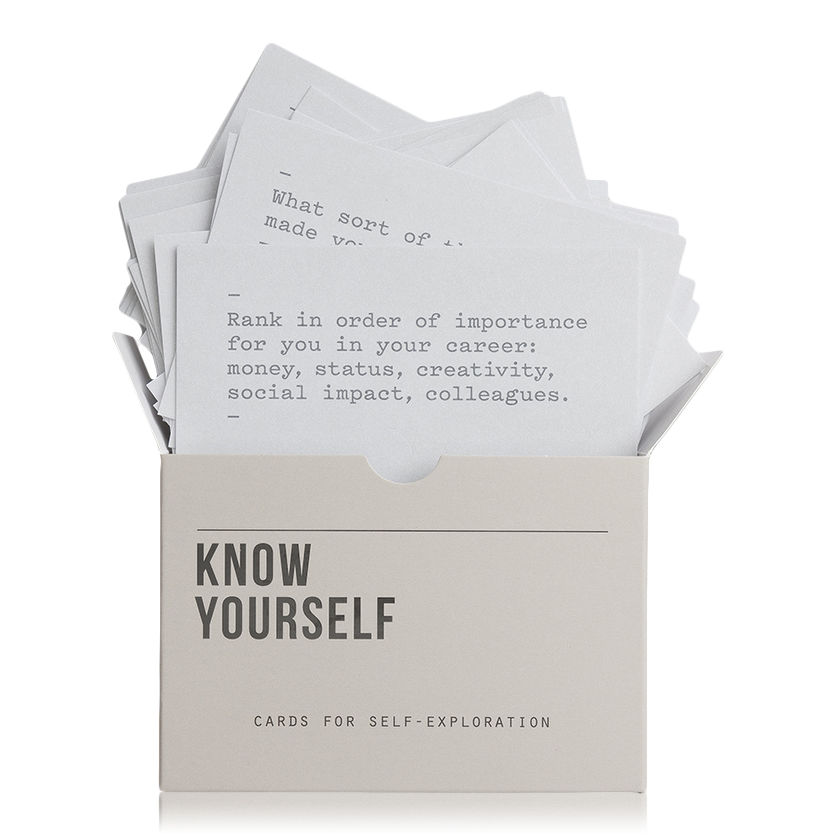 Know Yourself Cards by The School of Life