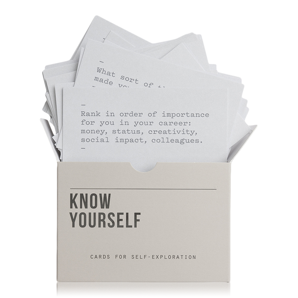 Know Yourself Cards by The School of Life