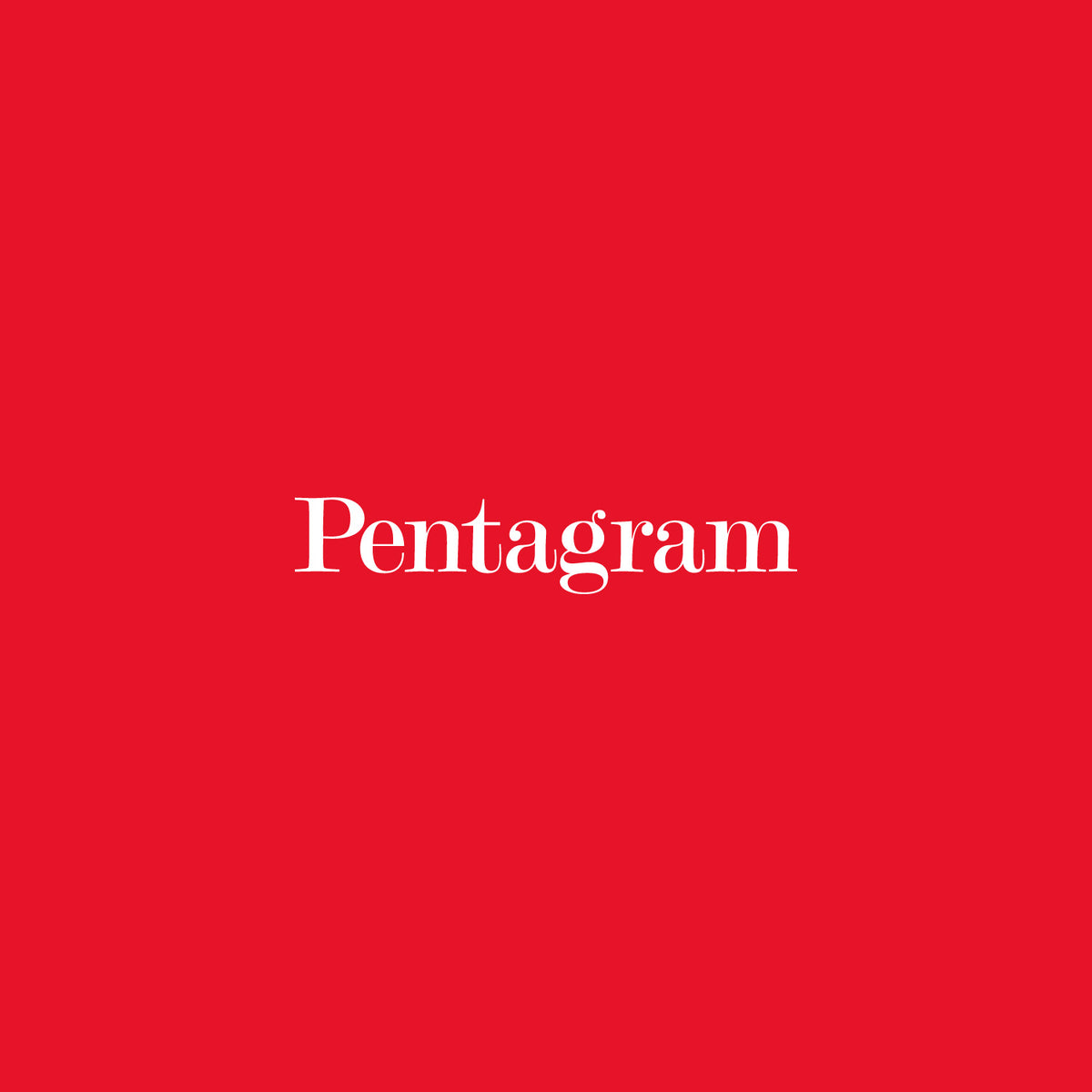 Pentagram - The world’s largest independent design consultancy