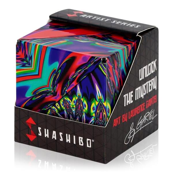 Shashibo Cube - Shape-shifting sculpture toy.