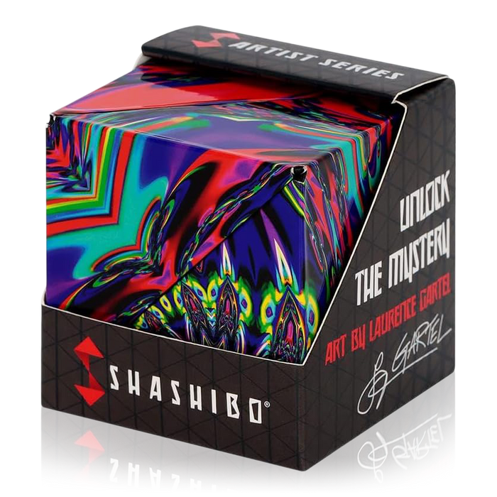 Shashibo Cube - Shape-shifting sculpture toy.