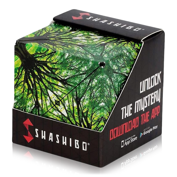 Shashibo Cube - Shape-shifting sculpture toy.