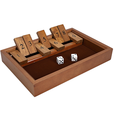 Shut the Box Tabletop Game
