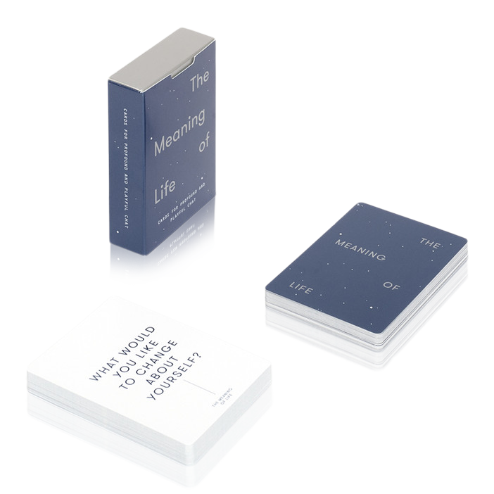 The Meaning of Life Conversation Cards by The School of Life