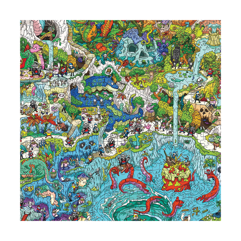 The Peckish Pirates 1,000-Piece Magic Jigsaw Puzzle