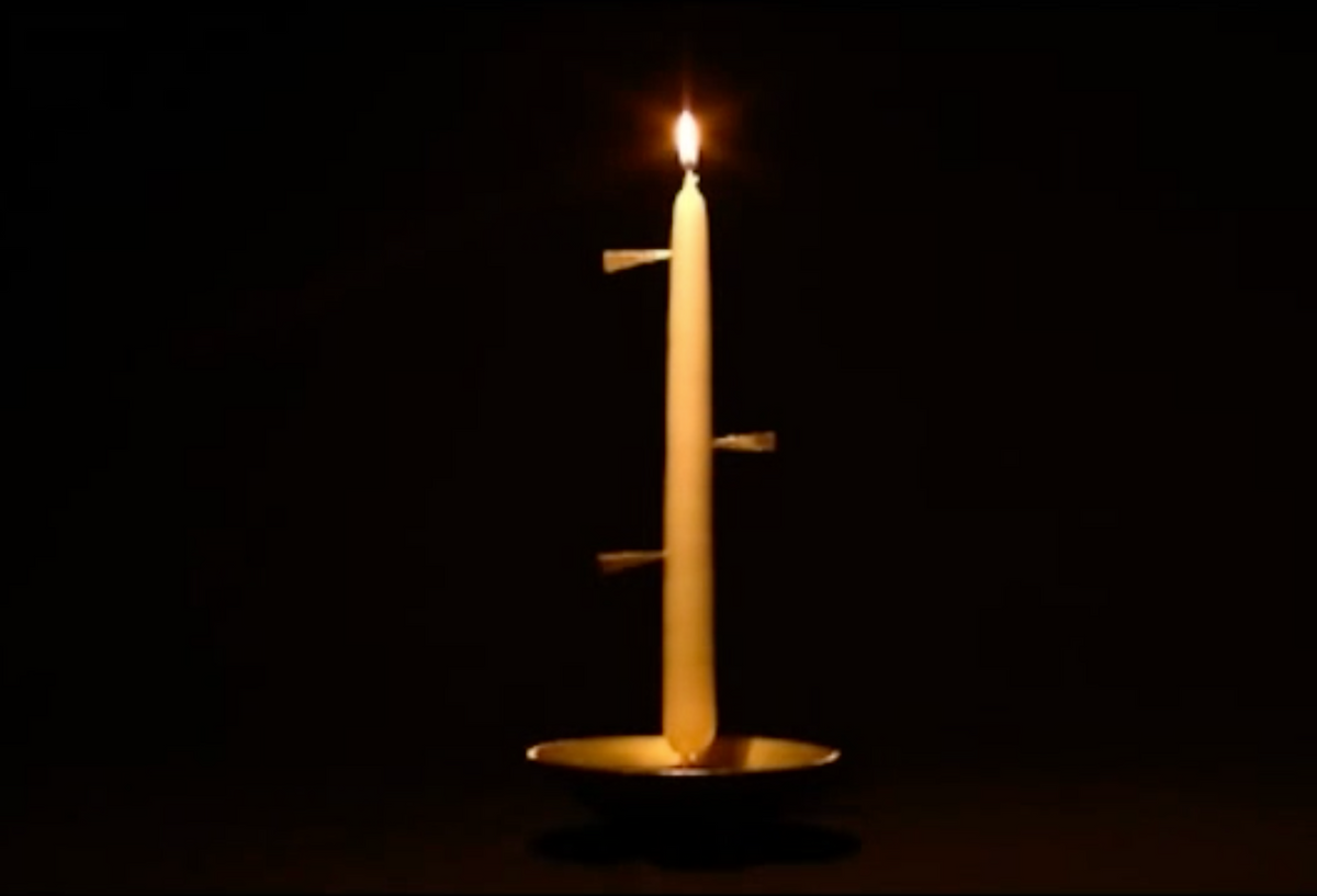 Time Bell Candle