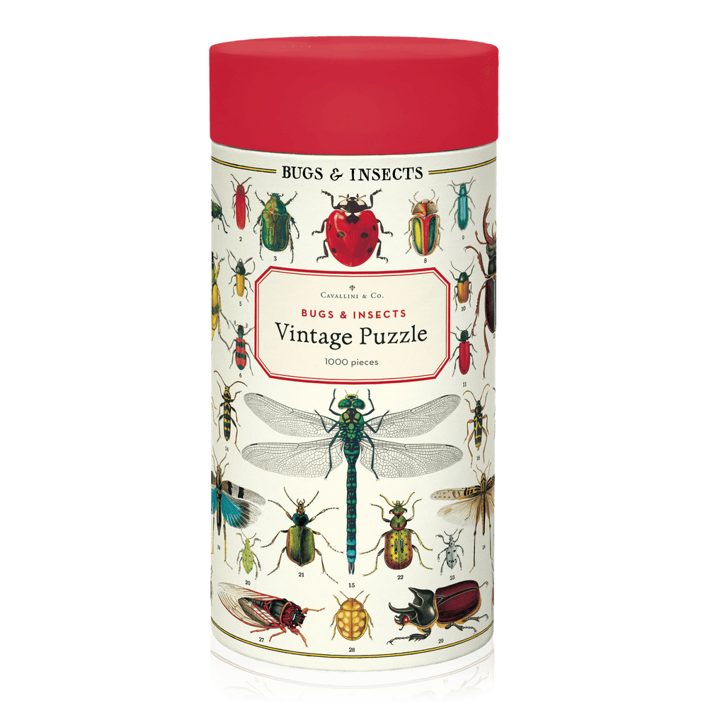 Vintage Bugs & Insects Puzzle