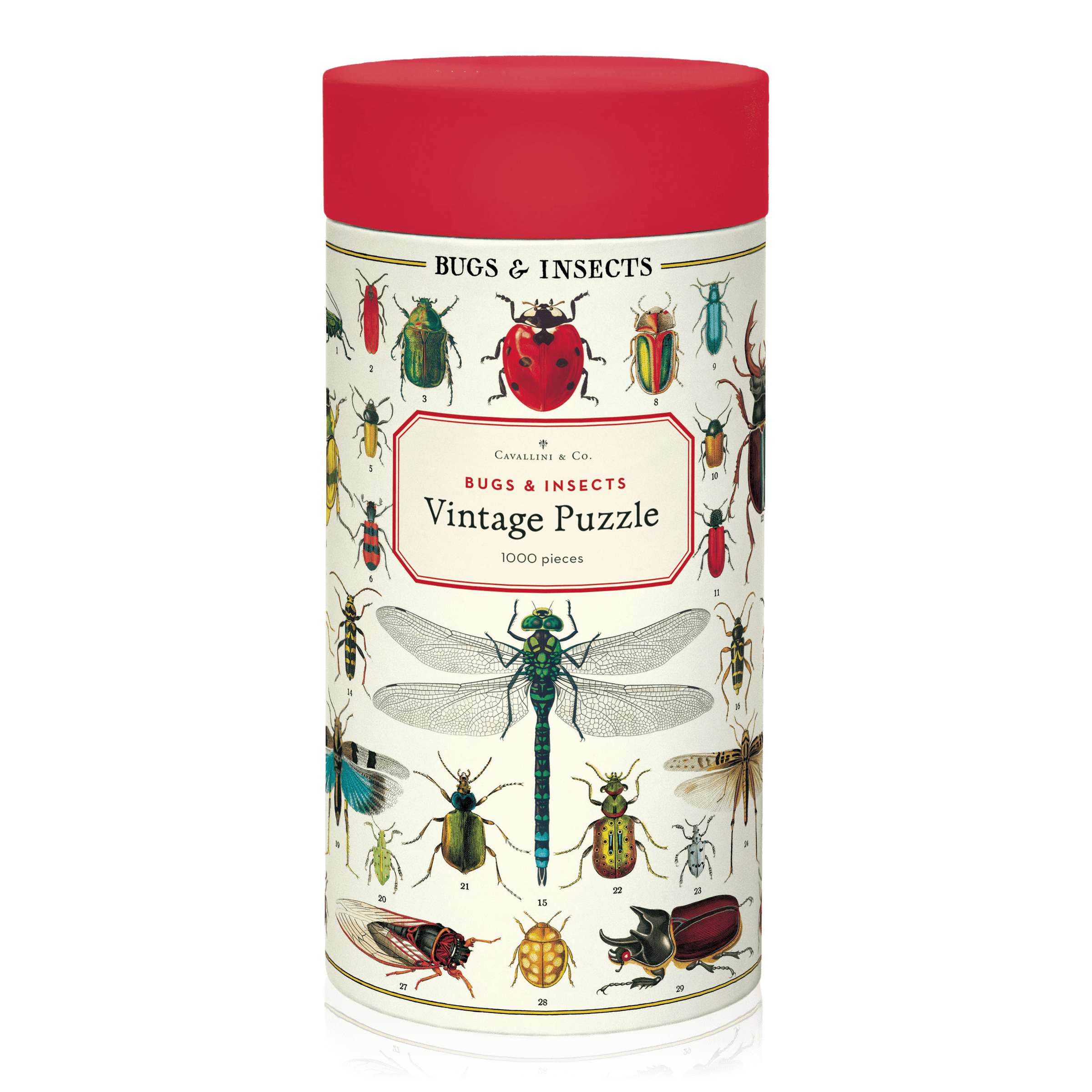 Vintage Bugs & Insects Puzzle