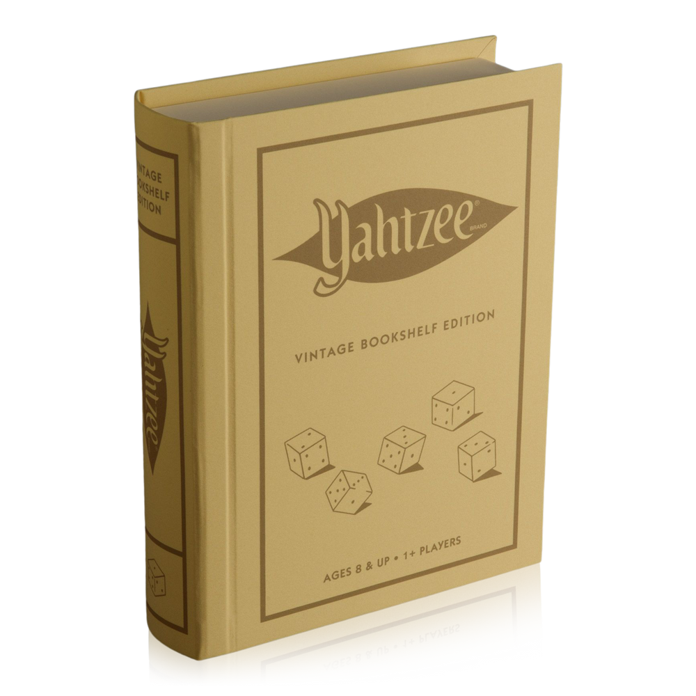 Yahtzee Vintage Bookshelf Edition
