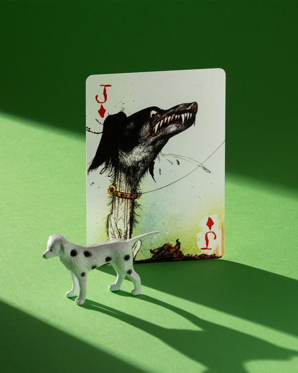 Flying Dog Playing Cards. Featuring art by Ralph Steadman.