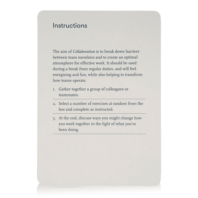 Collaboration Cards by The School of Life