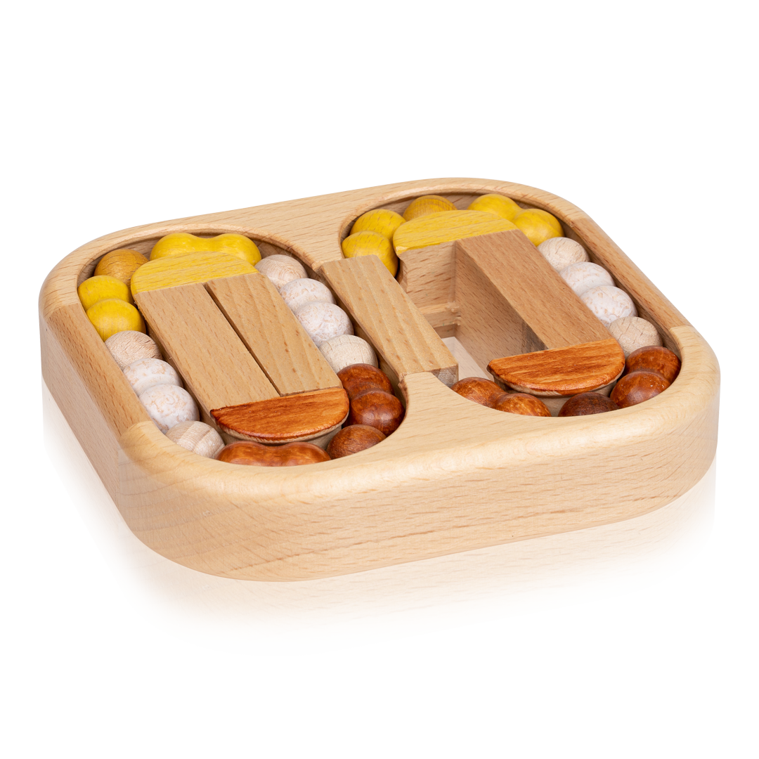 Double Zero Marble Puzzle