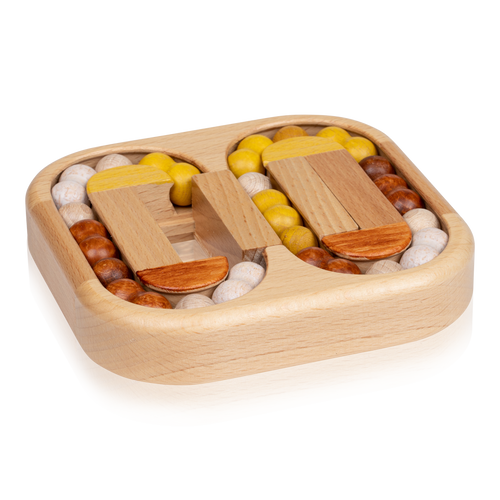 Double Zero Marble Puzzle