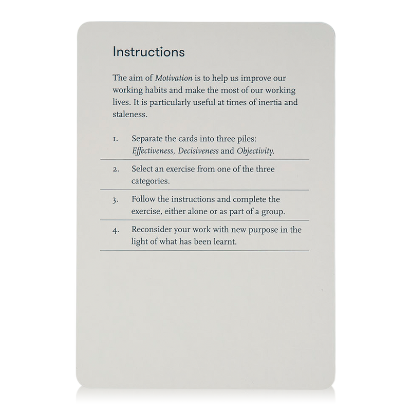 Motivation Cards by The School of Life