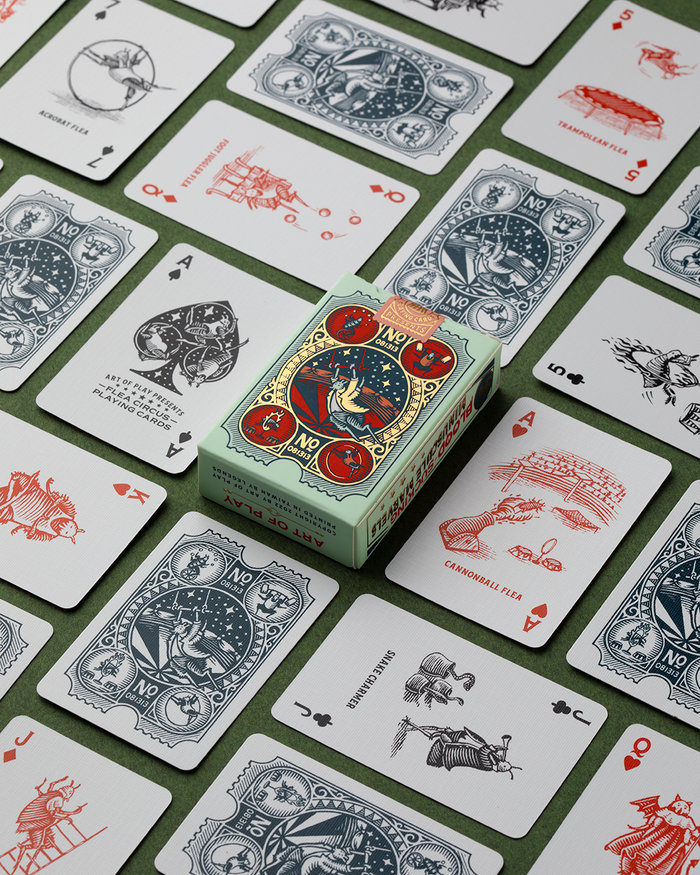 Flea Circus - Miniature Playing Cards