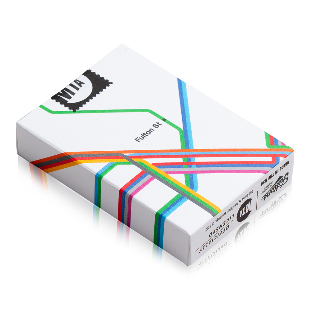 Fulton Street MTA Playing Cards