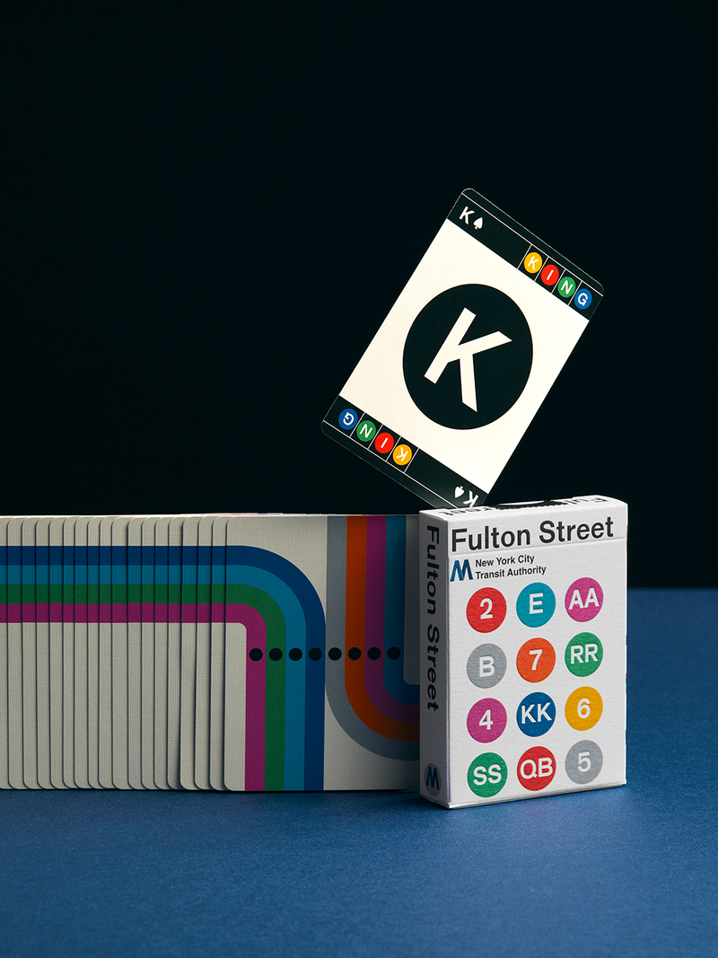 Fulton Street MTA Playing Cards