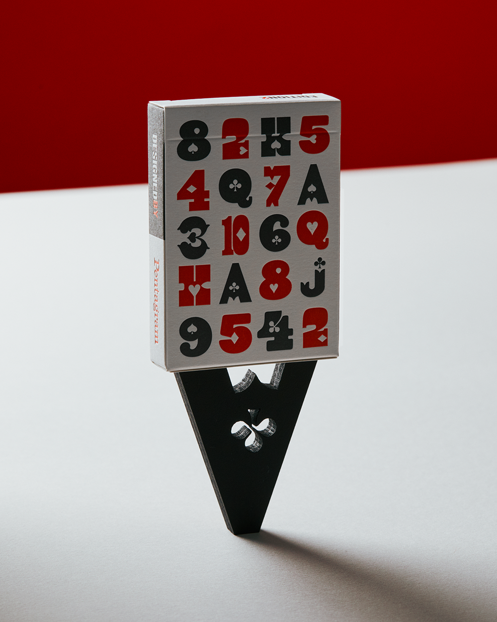 Just Type Playing Cards - Designed by Paula Scher