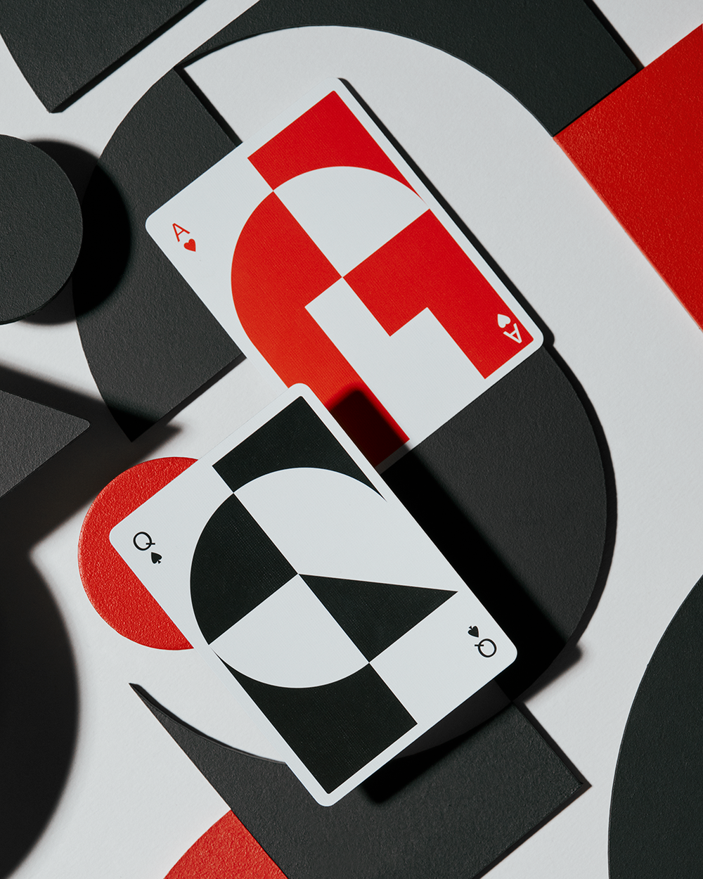 Just Type Playing Cards - Designed by Paula Scher