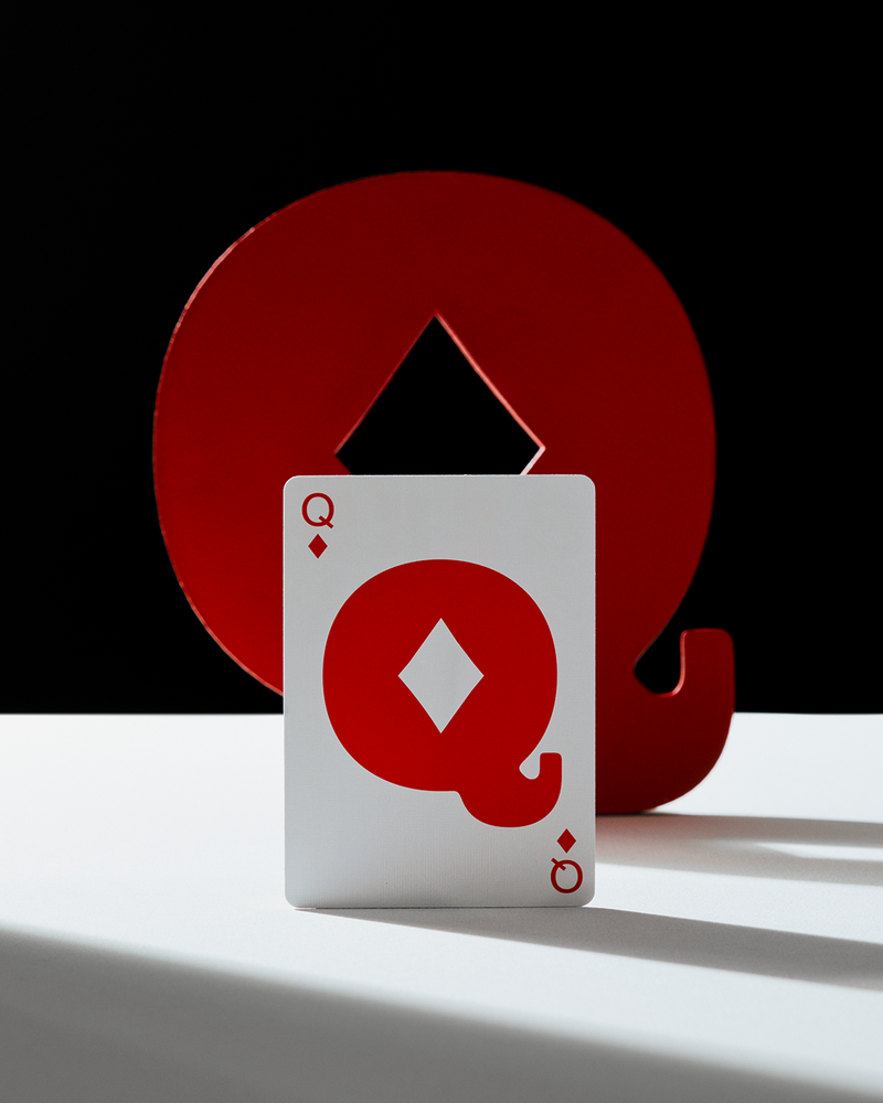 Just Type Playing Cards - Designed by Paula Scher