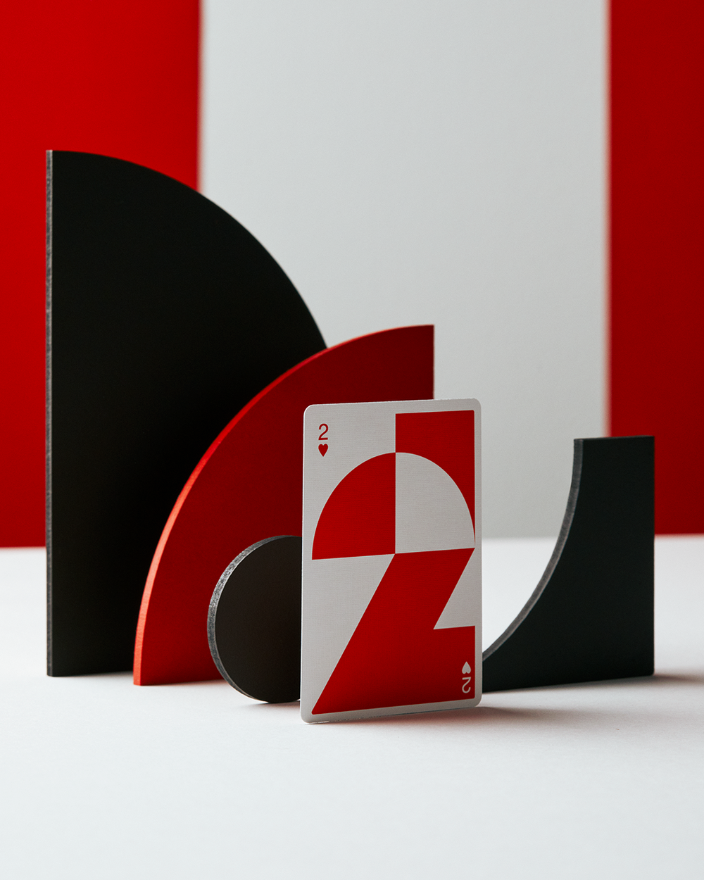 Just Type Playing Cards - Designed by Paula Scher