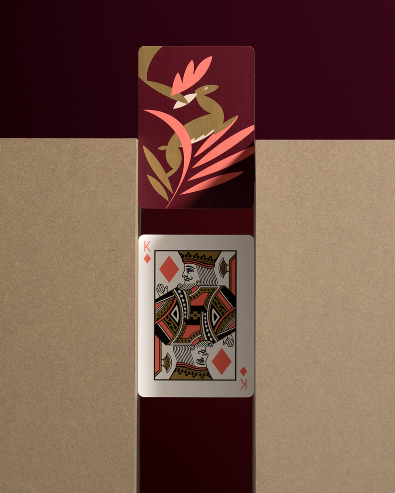 Peau Doux, Deer Back Playing Cards
