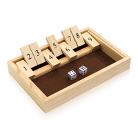 Shut the Box Tabletop Game