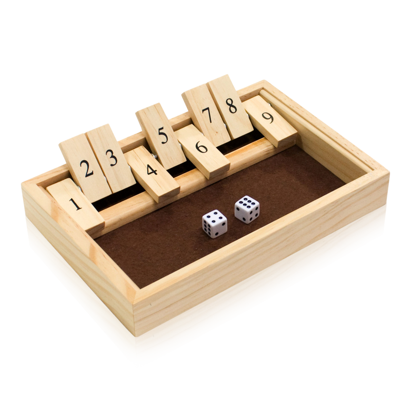 Shut the Box Tabletop Game