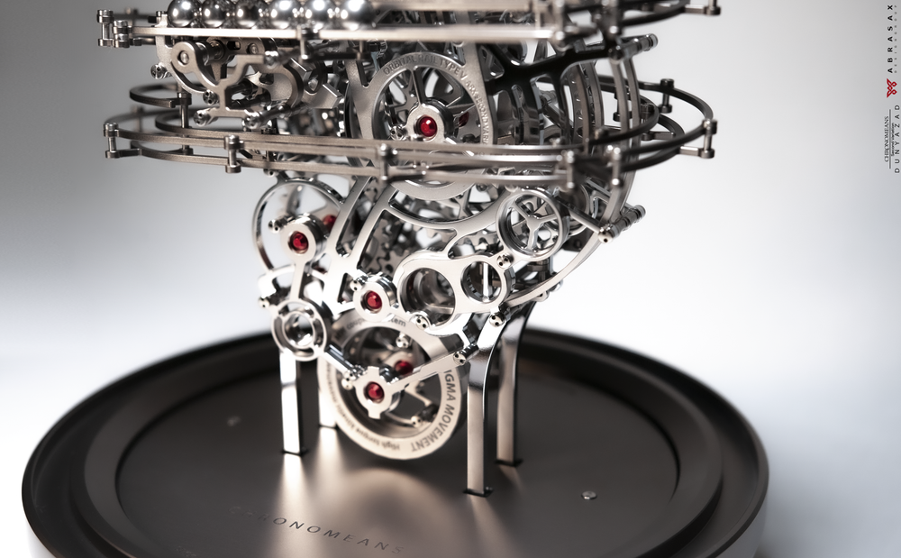 Chronomeans - An Exquisite Sculptural Timepiece